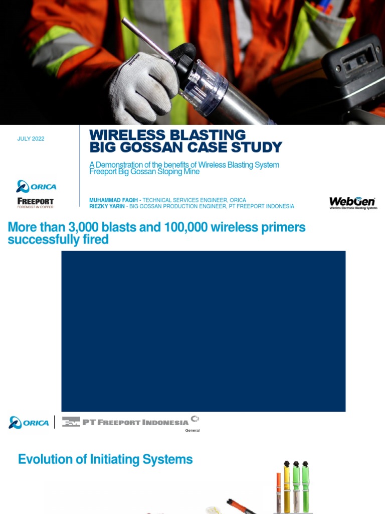 ORICA Indonesia D&B Conference 2022 Orica Day 1 WebGen | PDF | Mining ...