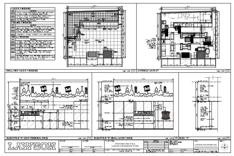 Floor Finishes: Lawson Philippines Inc. Proposed One Ayala Lawson ...