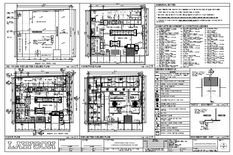 General Notes: Lawson Philippines Inc. Proposed One Ayala Lawson ...