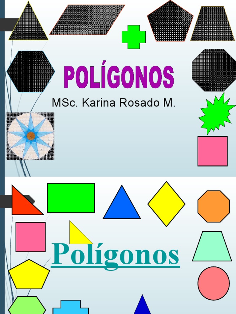 Polígonos Regulares e Irregulares | PDF | Triángulo | Politopos