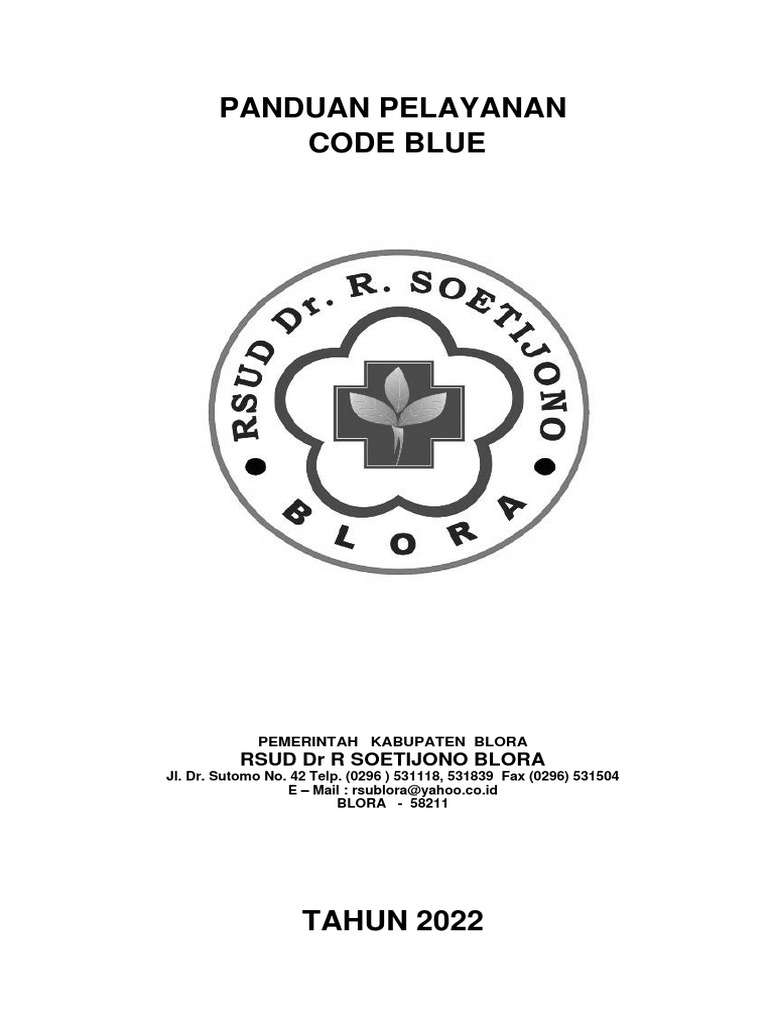 Panduan Code Blue | PDF | Pengembangan Diri | Kesehatan Holistik