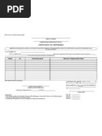 PRC Form 104 Certificate of Experience | PDF | Government Information | Common Law