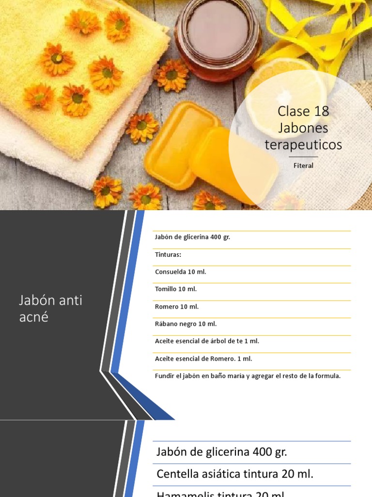 Clase 18 Jabones | PDF