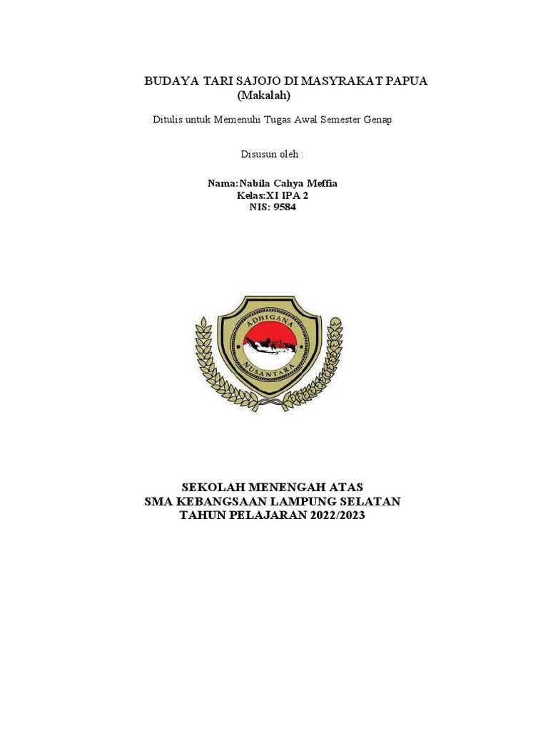 Format Makalah | PDF