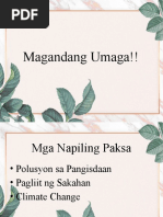 Pagsasaliksik Sa Epekto at Sanhi NG Suliranin NG Polusyon M by Clarize ...