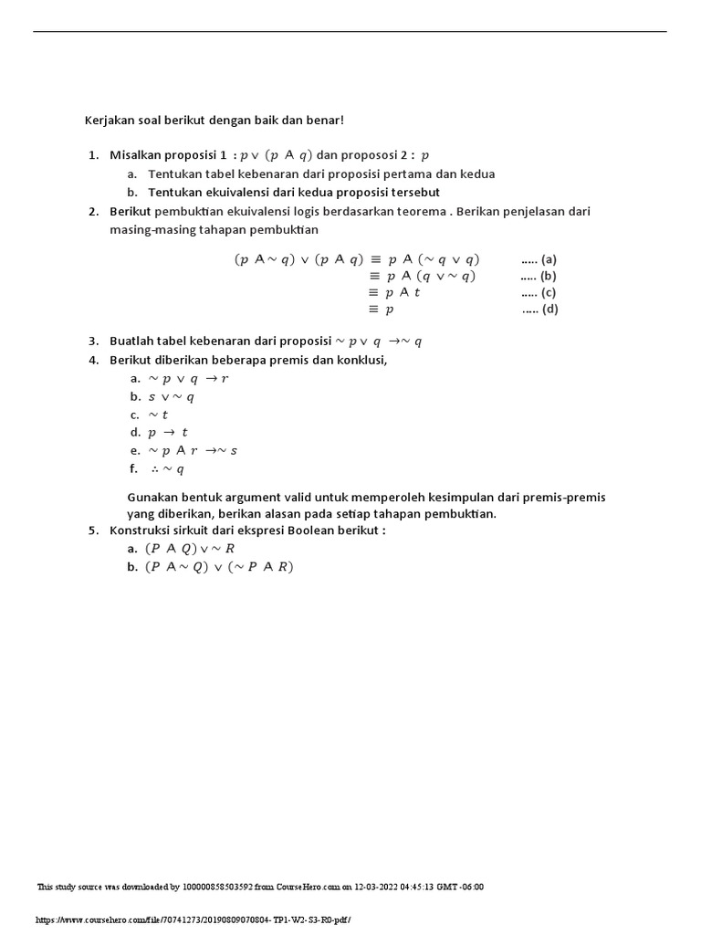 Refrensi Contoh Soal MTK 1 | PDF | Metode & Bahan Ajar | Komputer