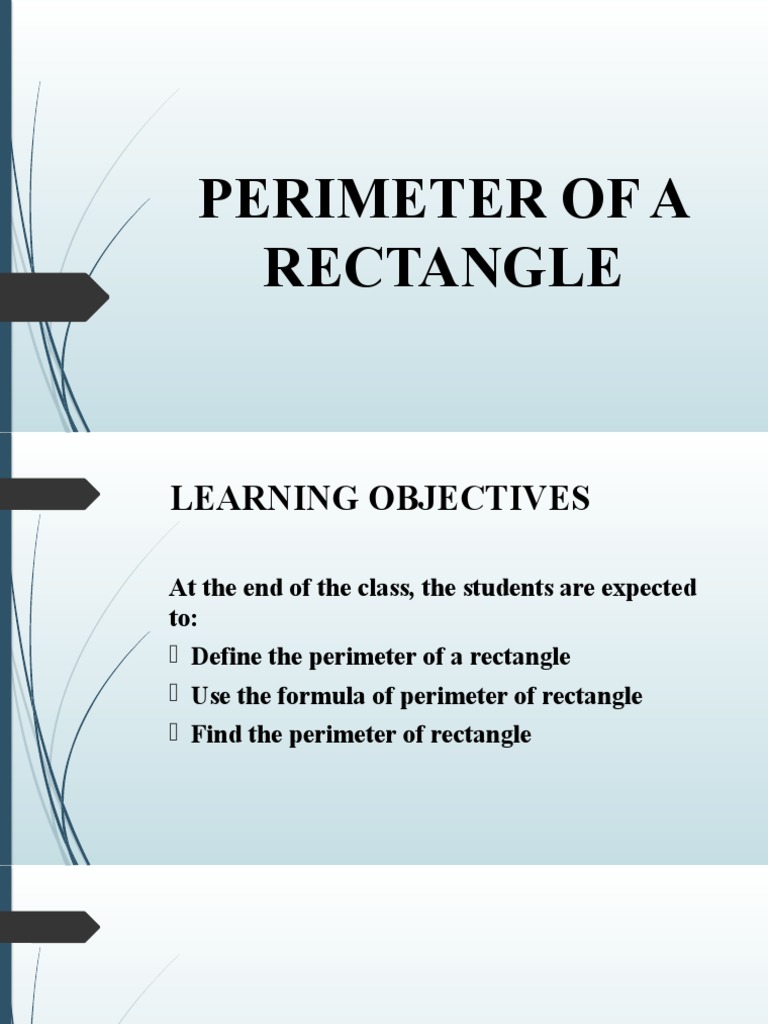 Lesson Plan Math | PDF | Rectangle | Mathematics