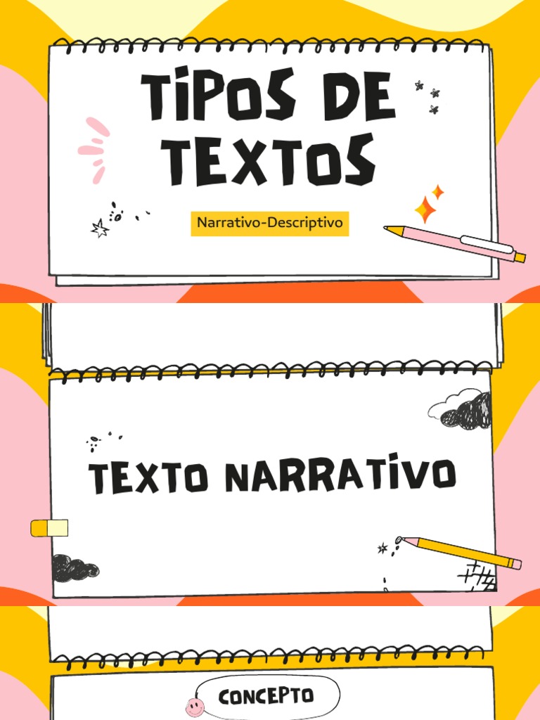 Tipos de Textos | PDF | Narración