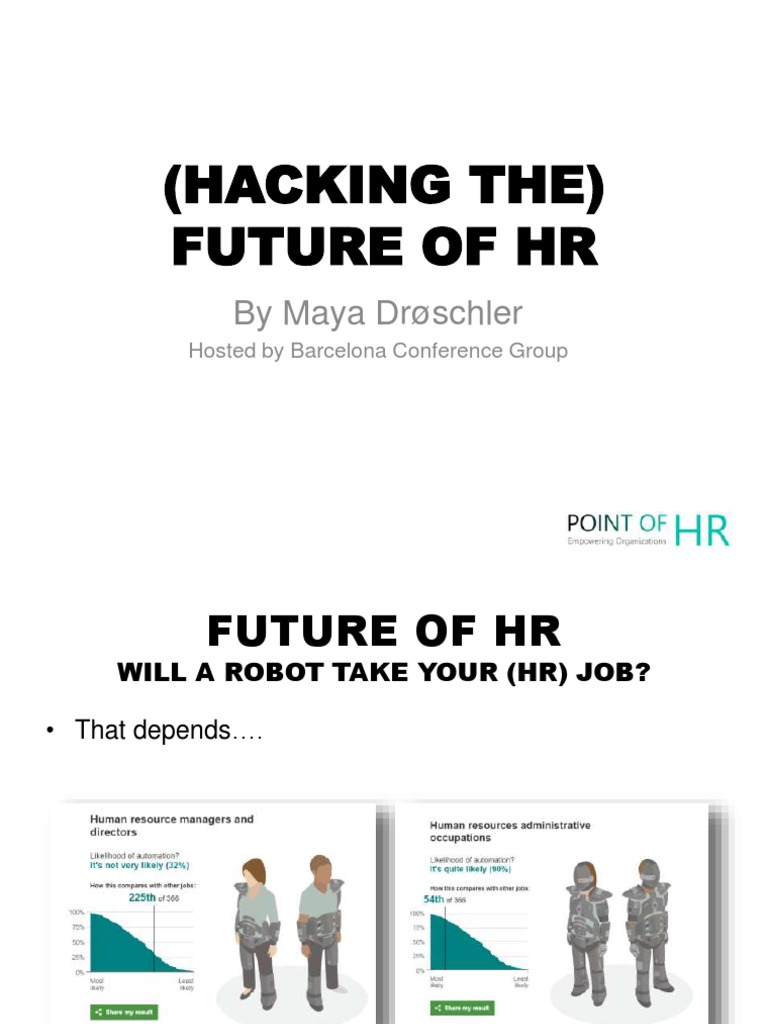 Hacking The Future of HR | PDF | Corporate Social Responsibility | Human Resource Management