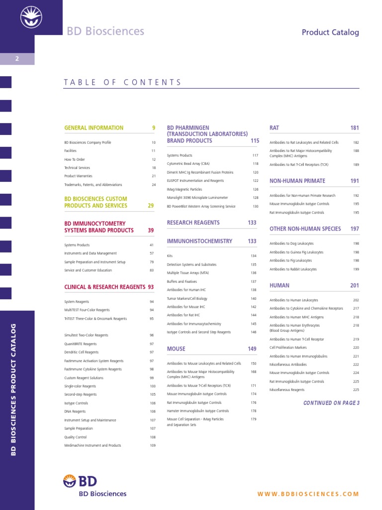 BD BIOSCIENCIE - Inmunocytometry Systems - 2007 - FEMG | PDF