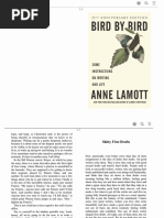Shitty First Drafts - Anne Lamott | PDF