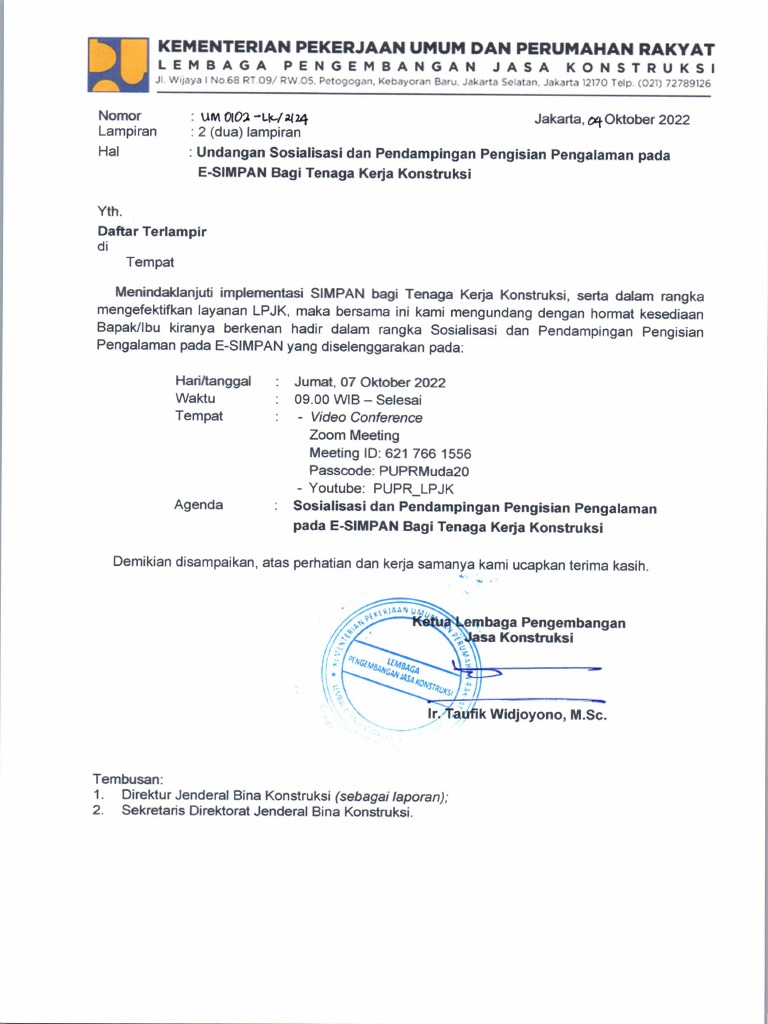 2124 - UM0102-Lk - Undangan Sosialisasi Dan Pendampingan Pengisian ... 2124 - UM0102-Lk - Undangan Sosialisasi Dan Pendampingan Pengisian ...