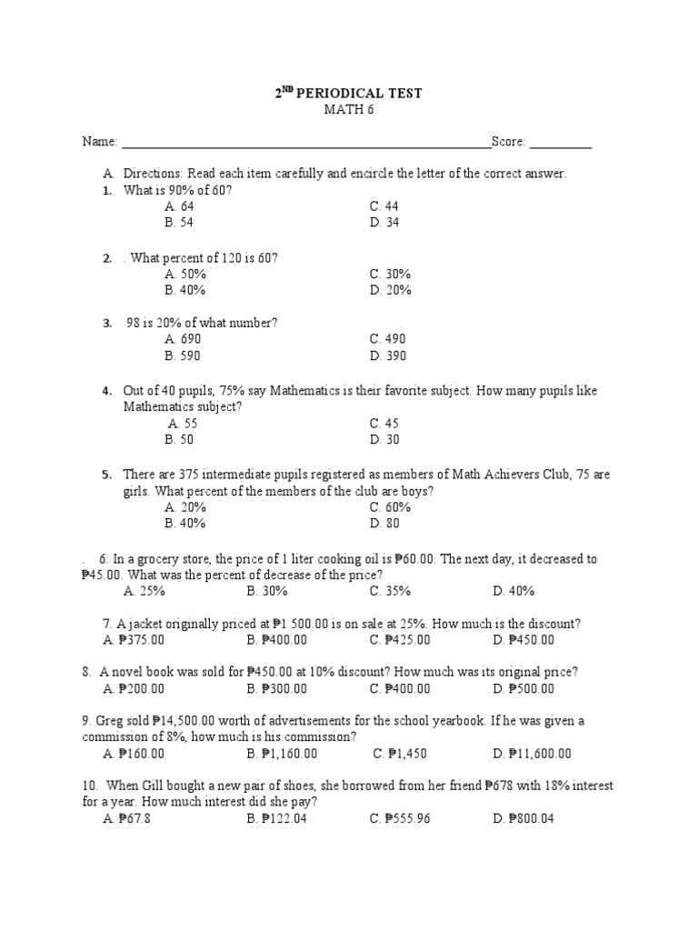 Math 6 | PDF | Exponentiation | Mathematics
