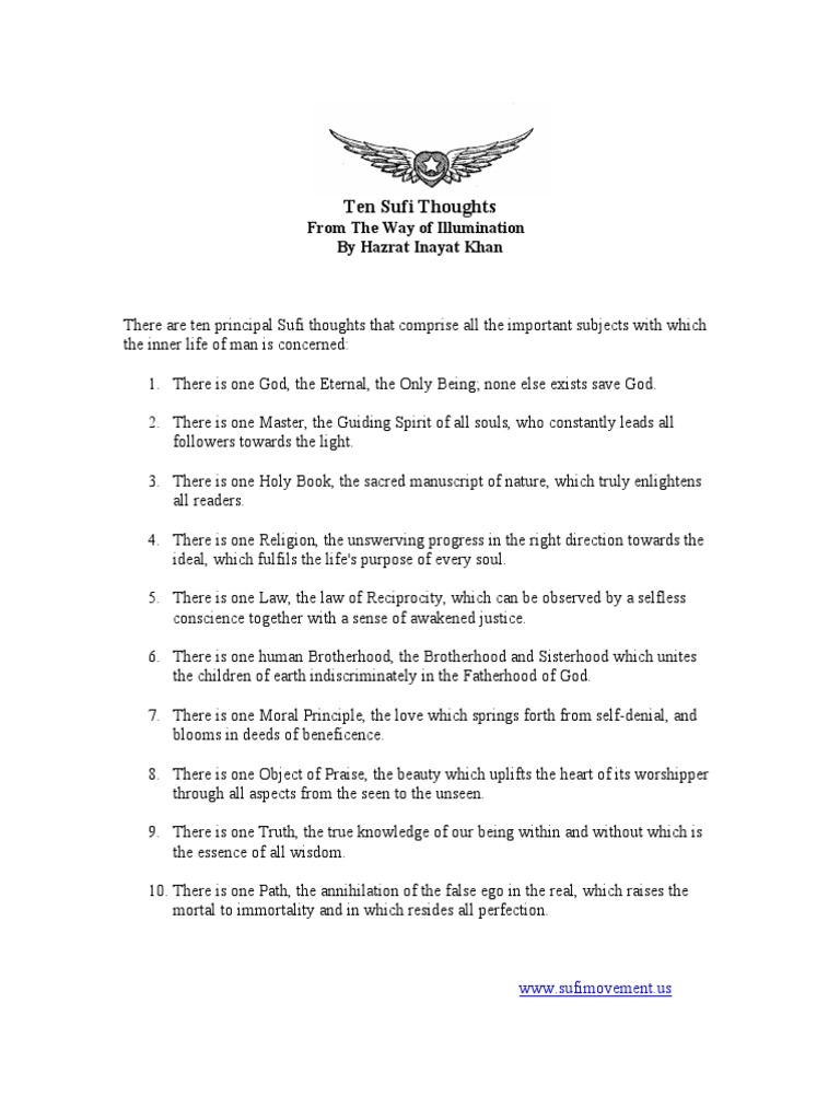 Sufi Spiritual Principles | PDF