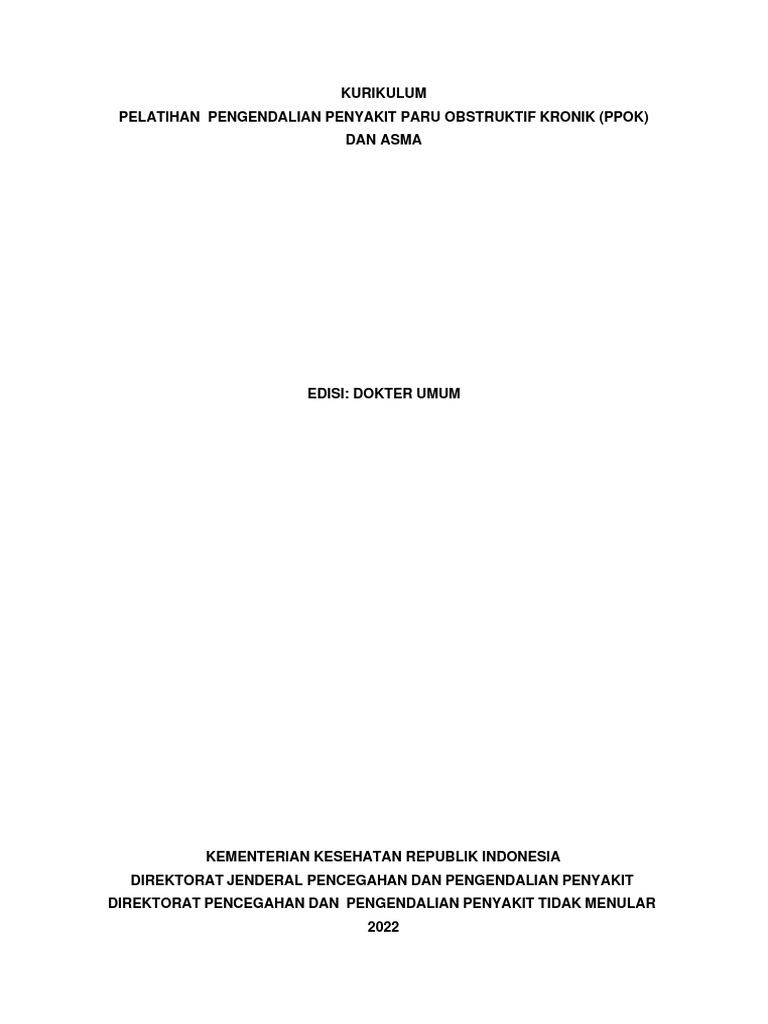 Kurikulum - PEL PPOK 31 JPL | PDF