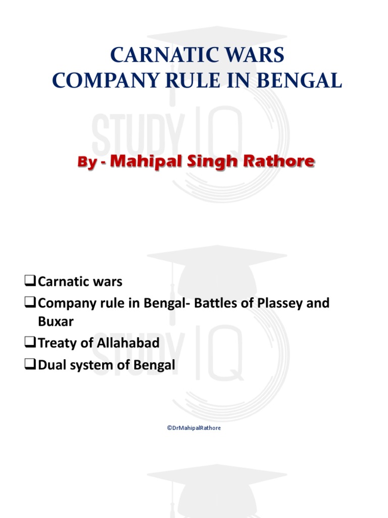 Carnatic Wars & Company Rule in Bengal | PDF | Bengal | Bangladesh