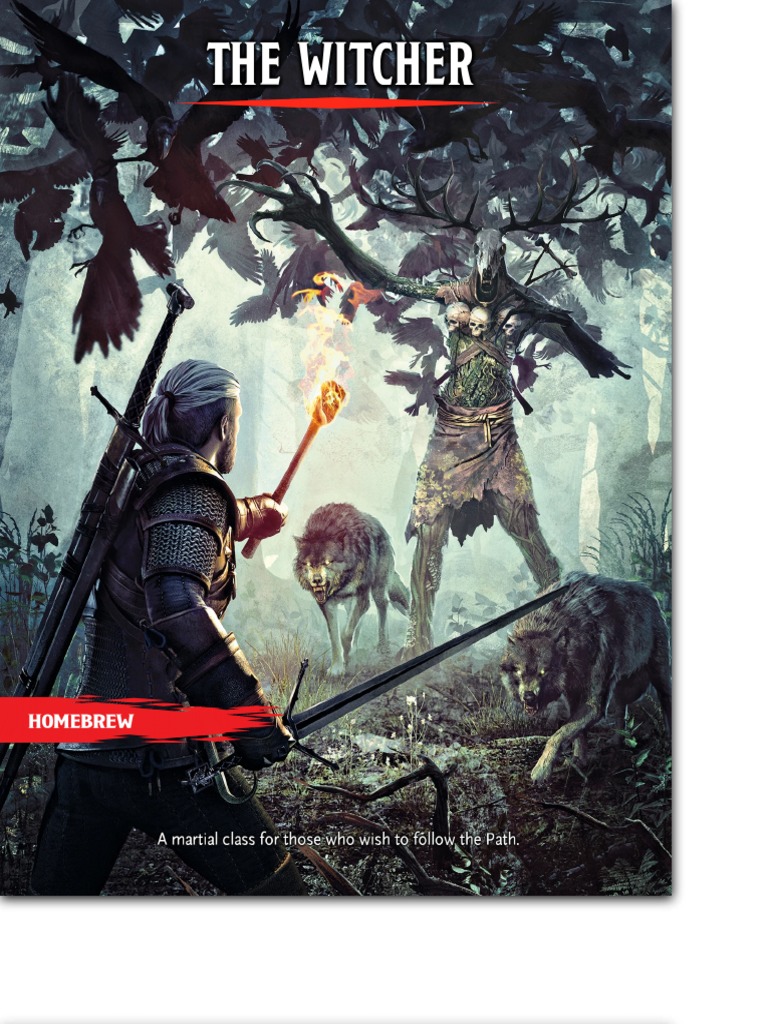 The Witcher Class - GM Binder | PDF