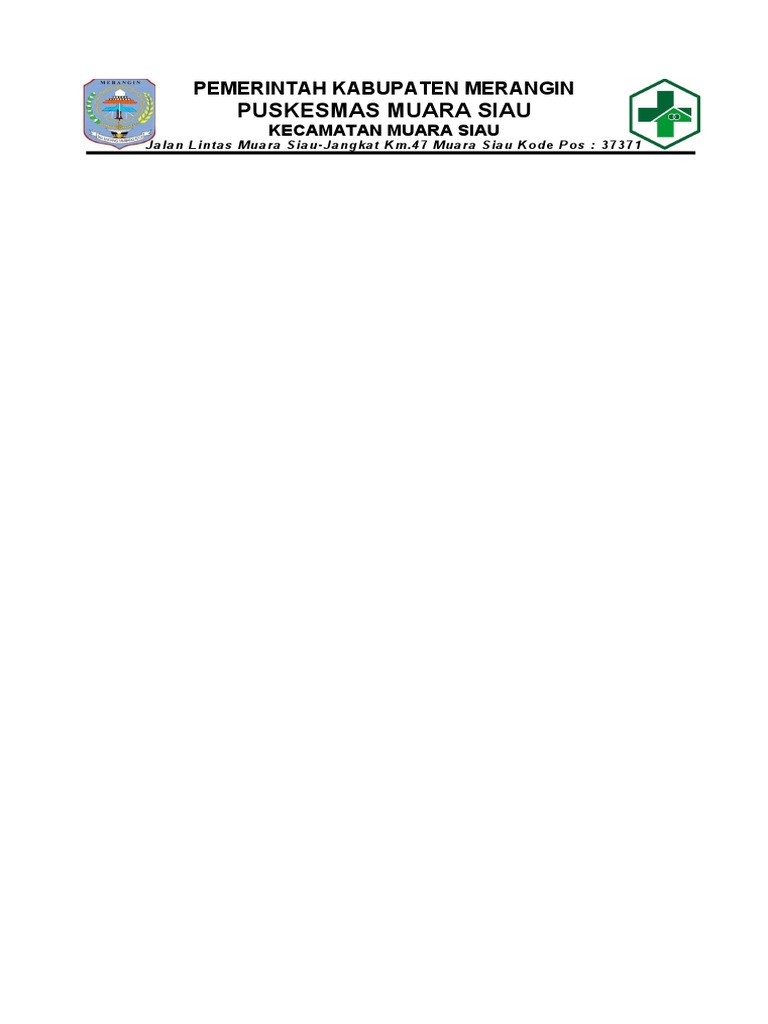 Surat Pemberitahuan Ke Desa | PDF