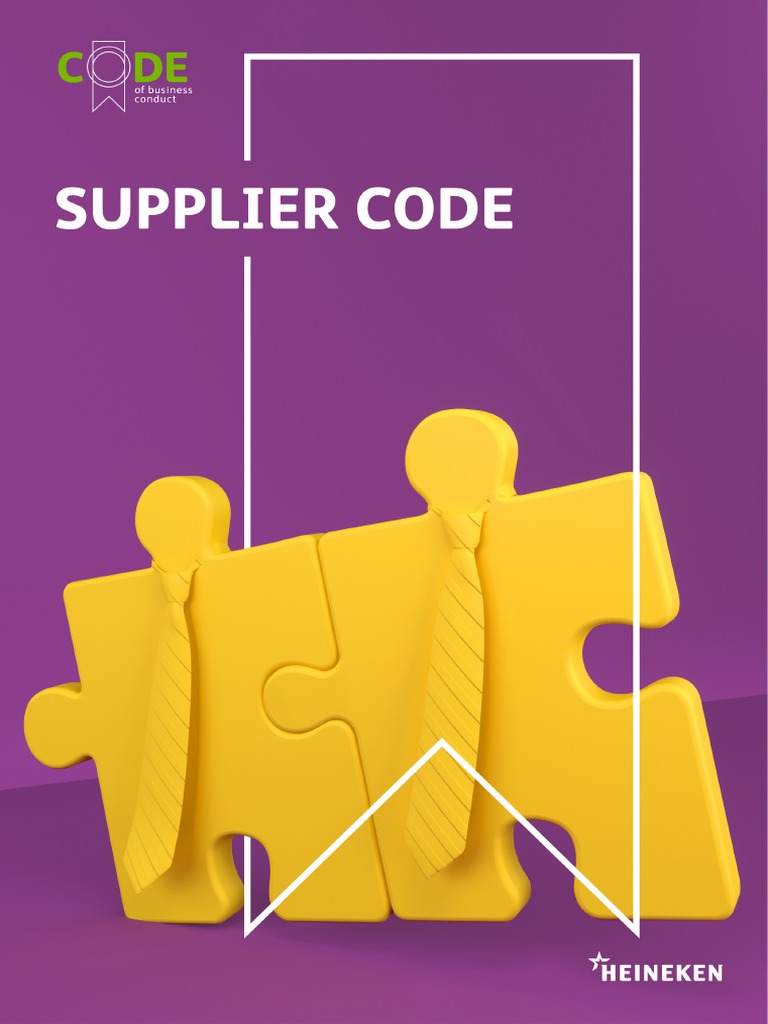 HEINEKEN Supplier Code v3.0 - 04022019 | PDF | Employment | Labour Law