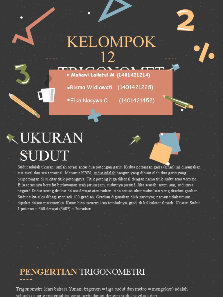 MTK Kelompok 12 Trigonometri | PDF