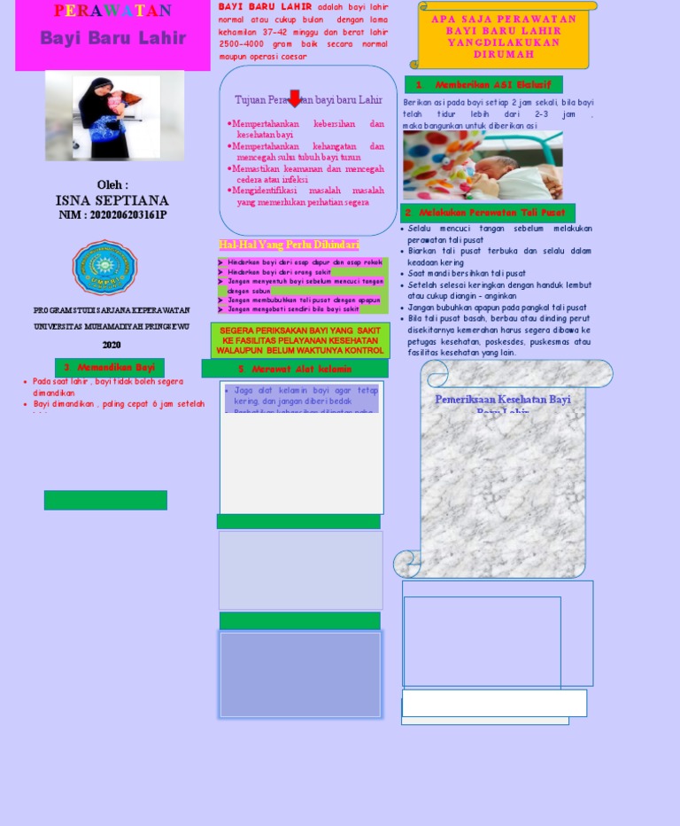 Leaflet Perawatan BBL | PDF