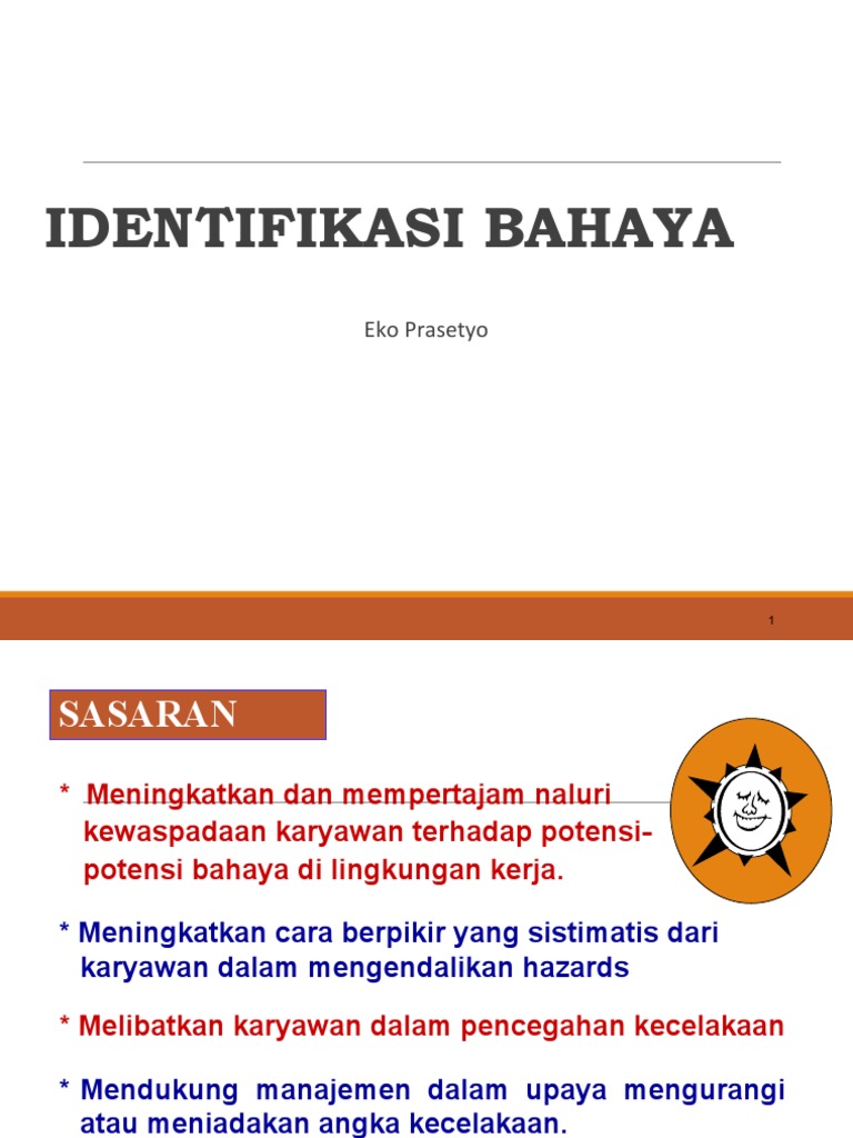Identifikasi Bahaya | PDF
