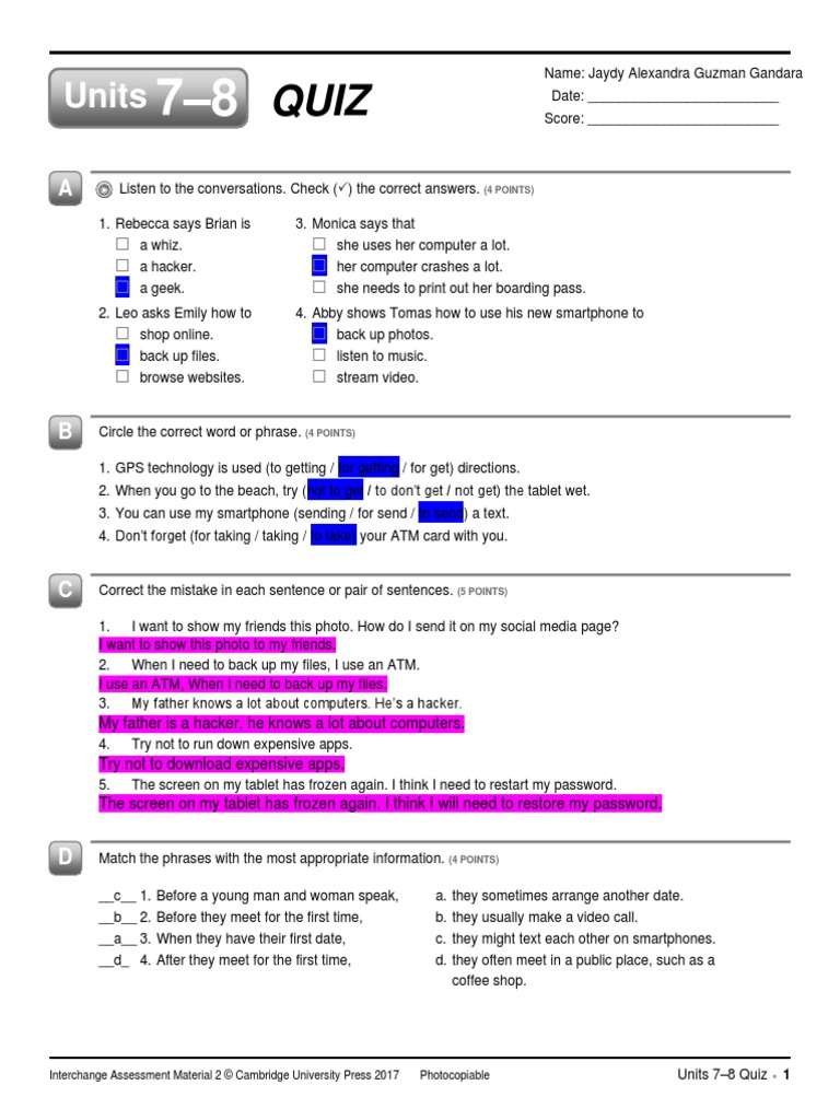 IC5 - L2 - WQ - U7to8 EXAMEN RESUELTO | PDF | Computing | Cyberspace
