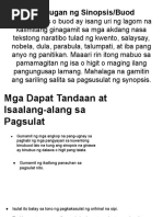 Sinopsis Buod | PDF