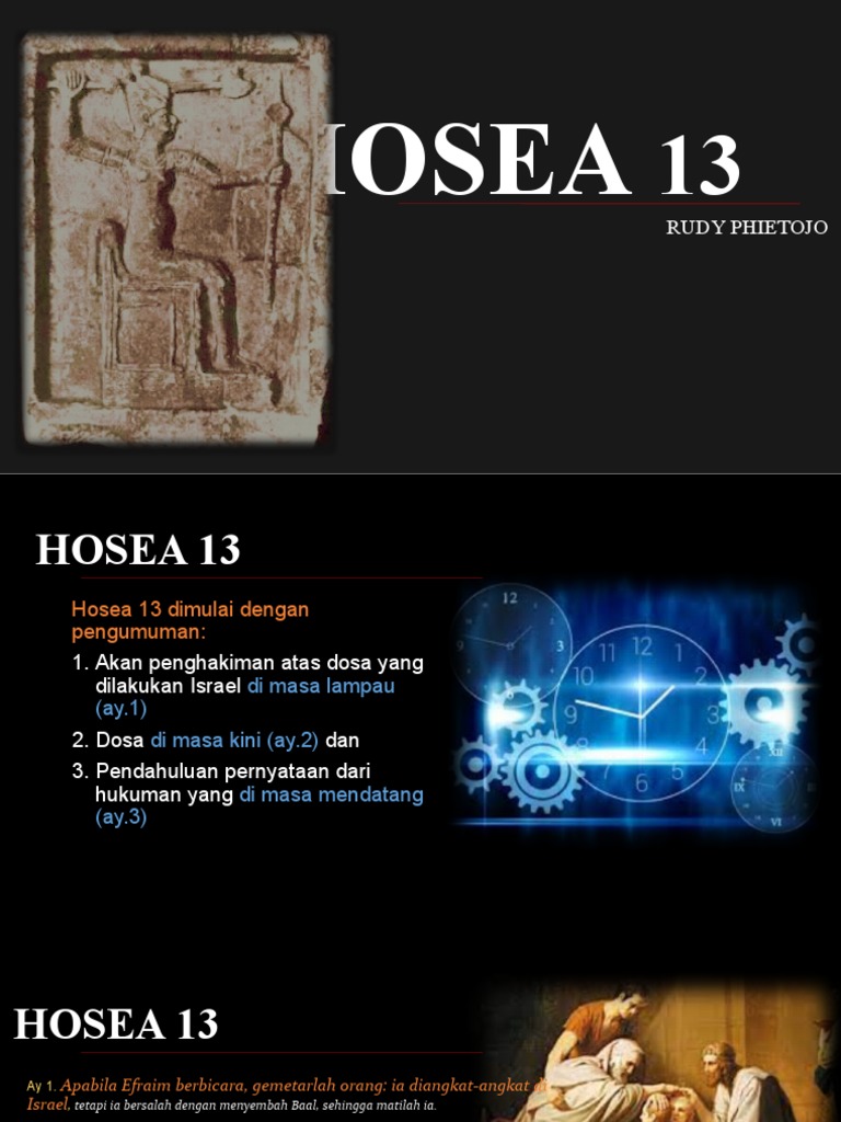 Hosea 13 | PDF