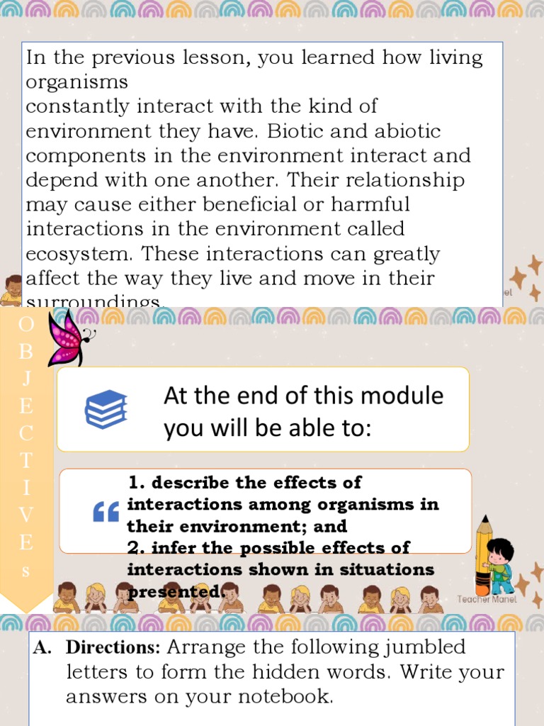 Science 4 Quarter 2 Week 7 | PDF | Ecosystem | Natural Environment