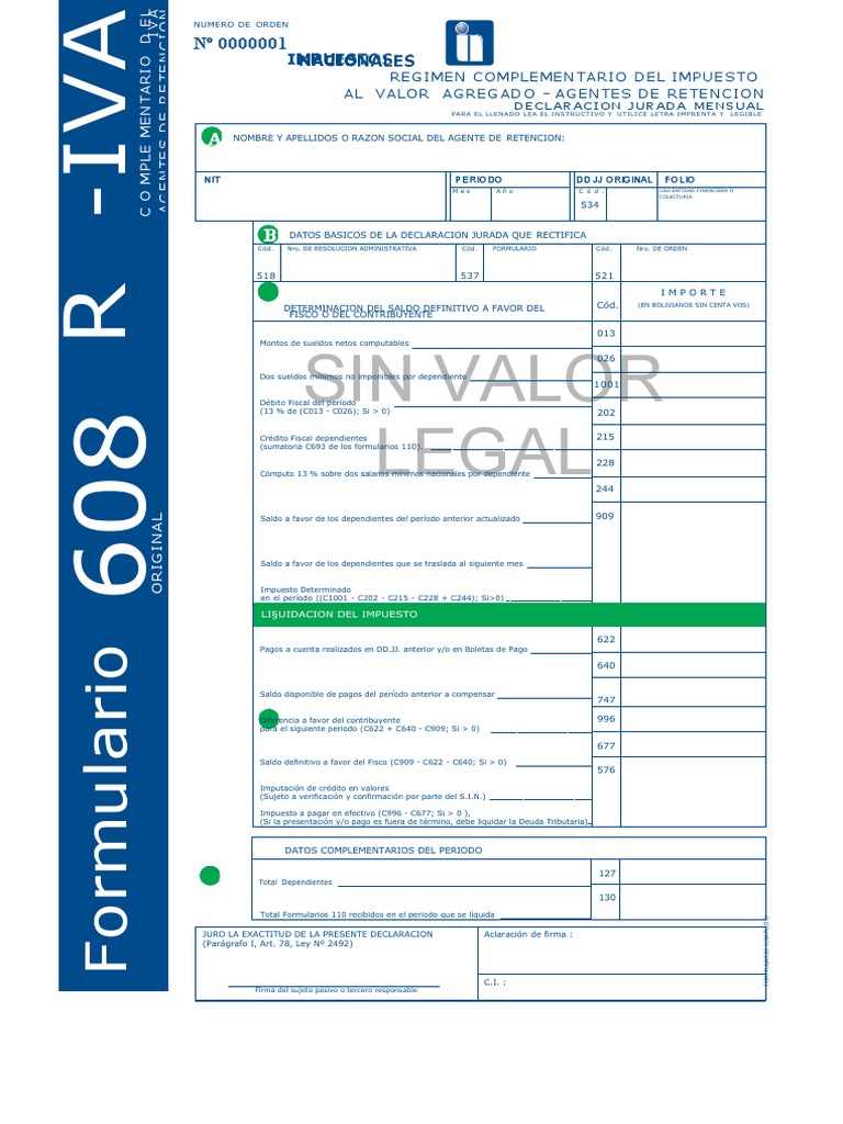 Form 608 | PDF | Impuestos | Salario