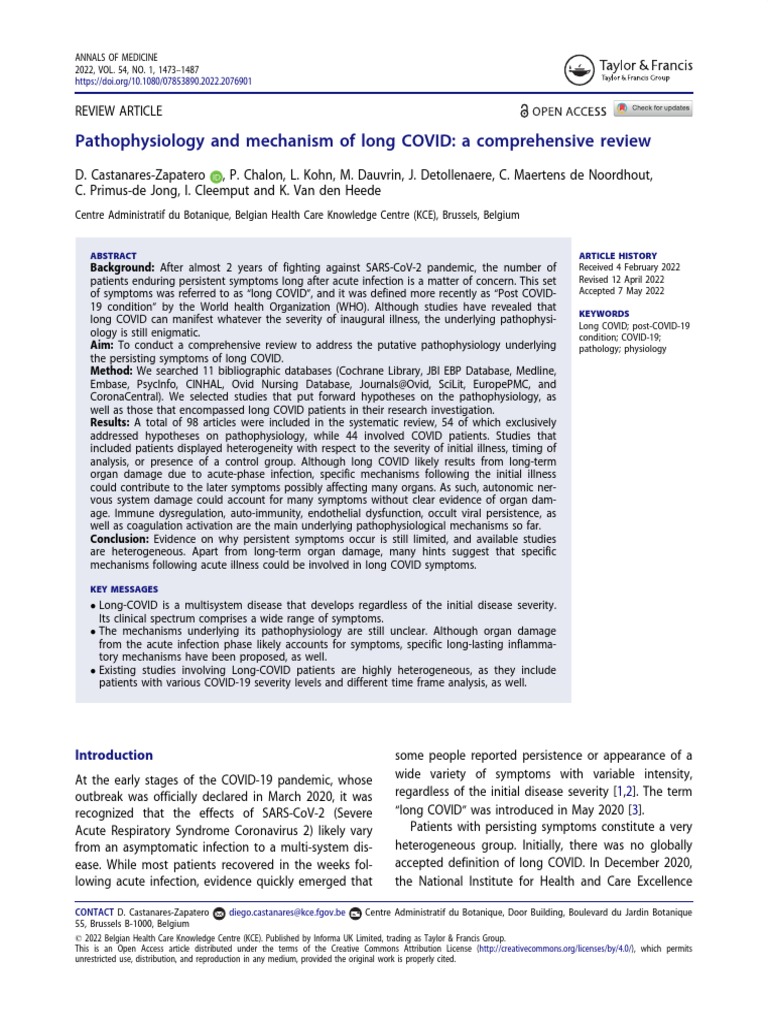 Iann 54 2076901 | PDF | Inflammation | Immune System