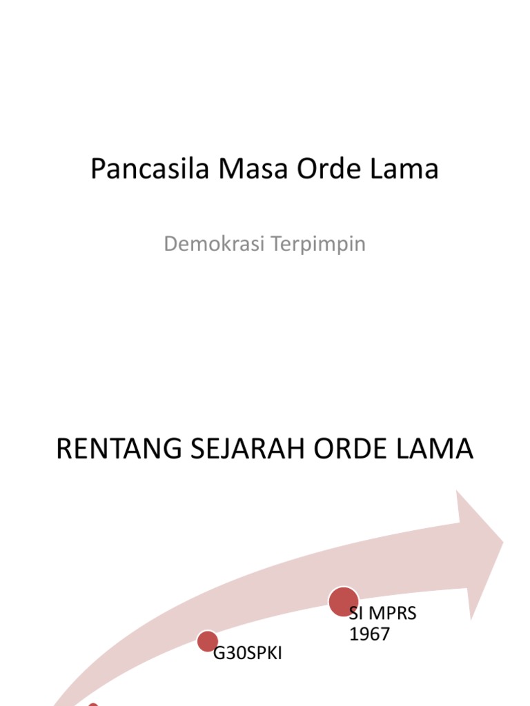 Pertemuan-4-Pancasila Masa Orde Lama | PDF | Ilmu Sosial