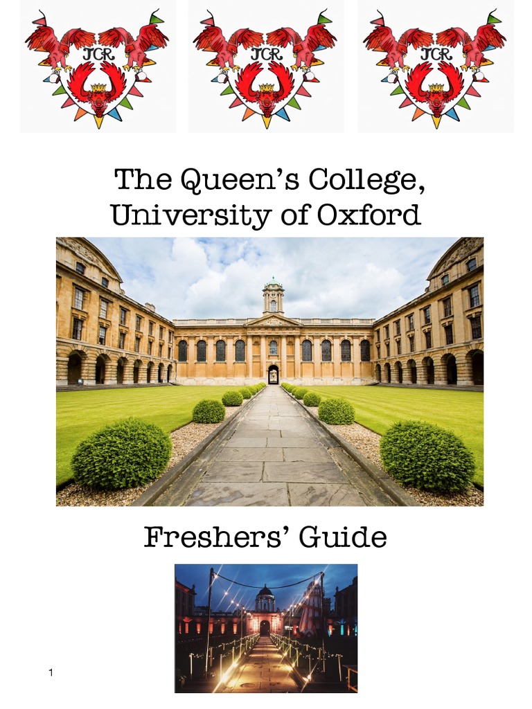 UG - JCR Freshers' Guide 2018 | PDF