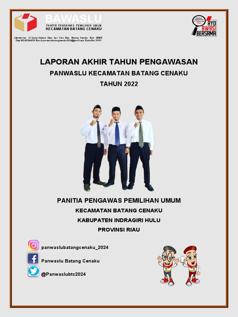 Contoh COVER LAP. Panwaslu | PDF