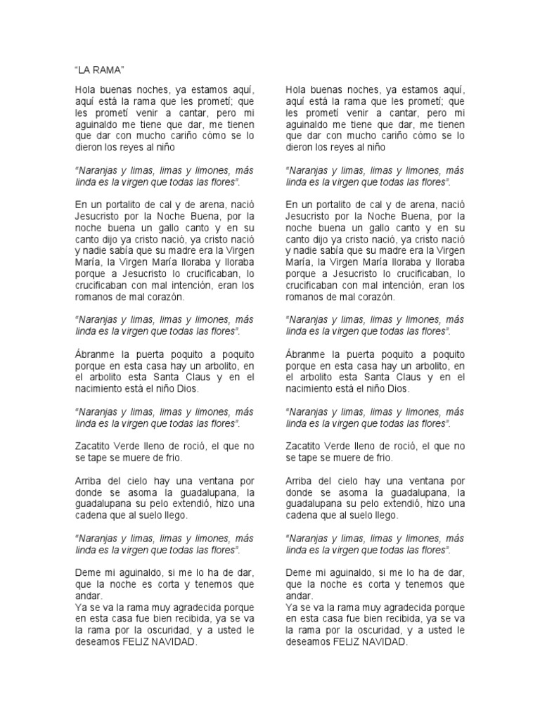 La Rama | PDF | Cristo (título) | María, madre de Jesús