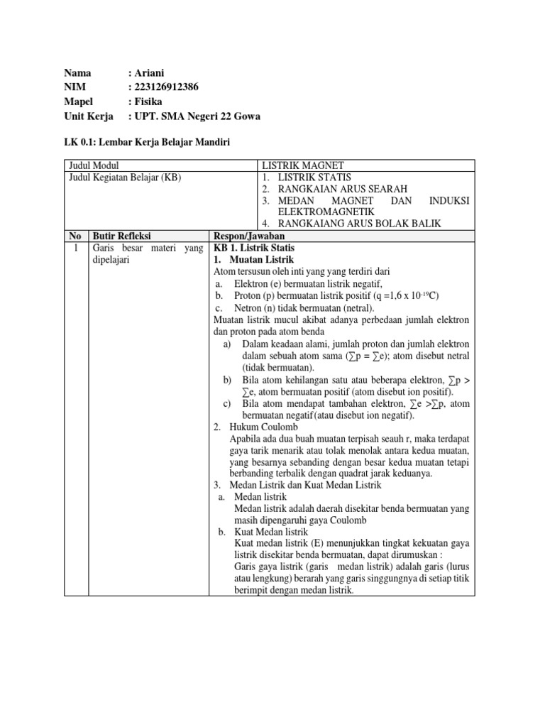 LK 01 Modul 5 Profesional | PDF