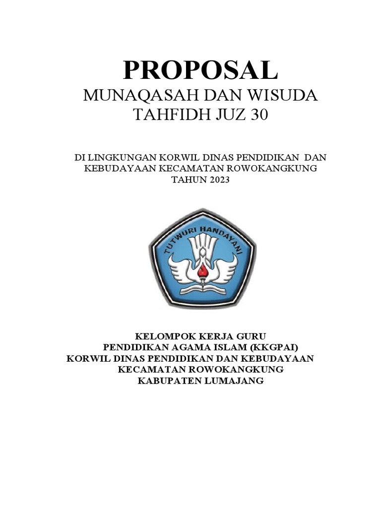 Proposal Wisuda Juz 30-Fix | PDF
