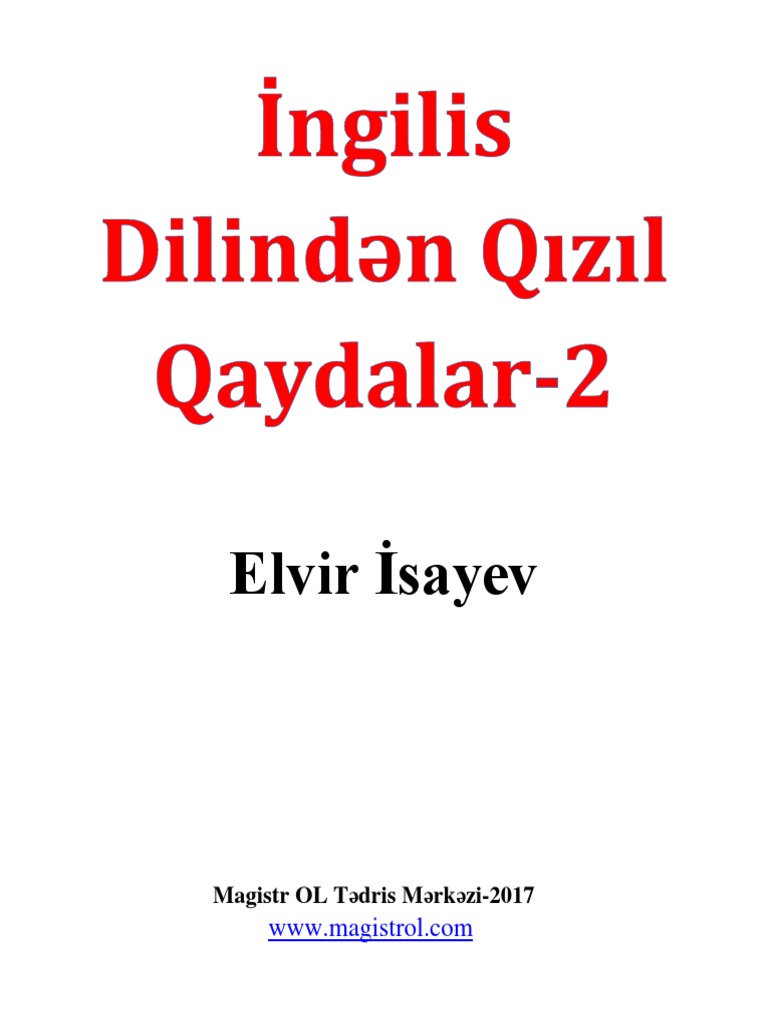 Qizil Qaydalar-2 | PDF