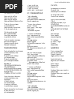 Letra y acordes de "Amémonos de corazón" | PDF