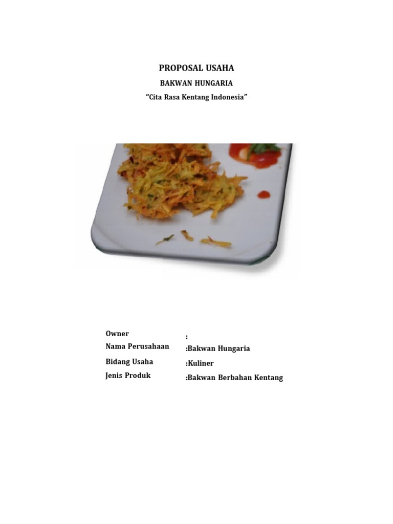 Contoh Proposal | PDF