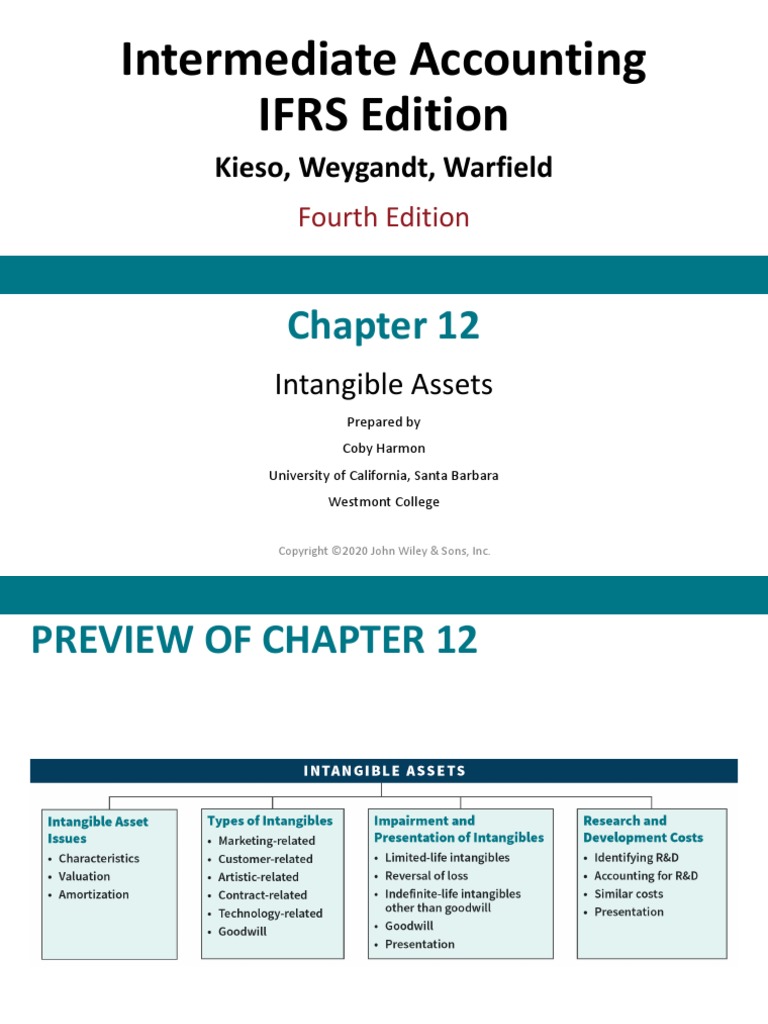 Ch12 Kieso Ifrs4 Ppt | PDF | Goodwill (Accounting) | Intangible Asset