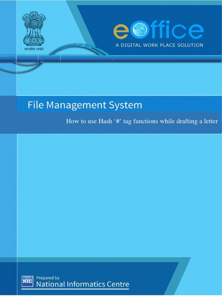 HOW - TO - USE - Tag - Eoffice | PDF