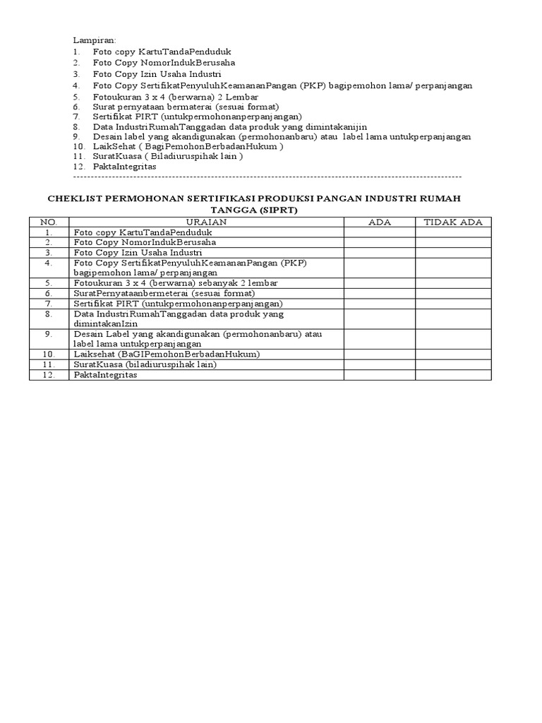 Form Pirt | PDF