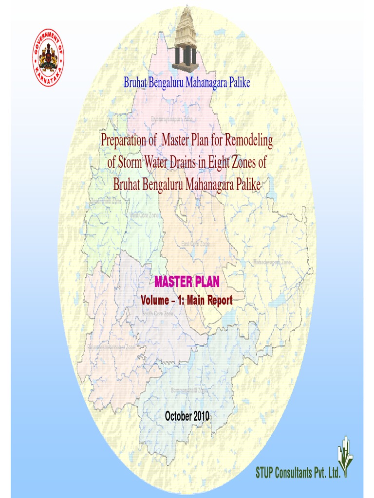 Final SWD Master Plan Volume-I | PDF | Storm Drain | Stormwater