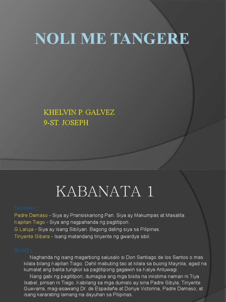 Kabanata 1 10 | PDF