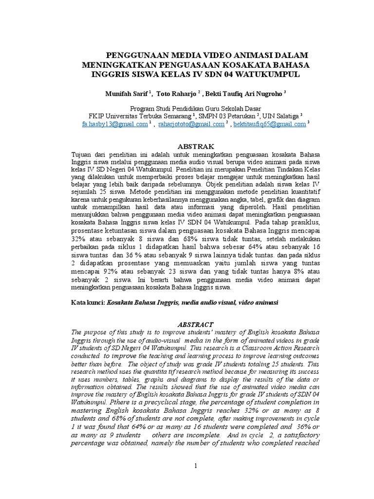 KARIL-MUNIFAH SARIF La Baru Lagi | PDF