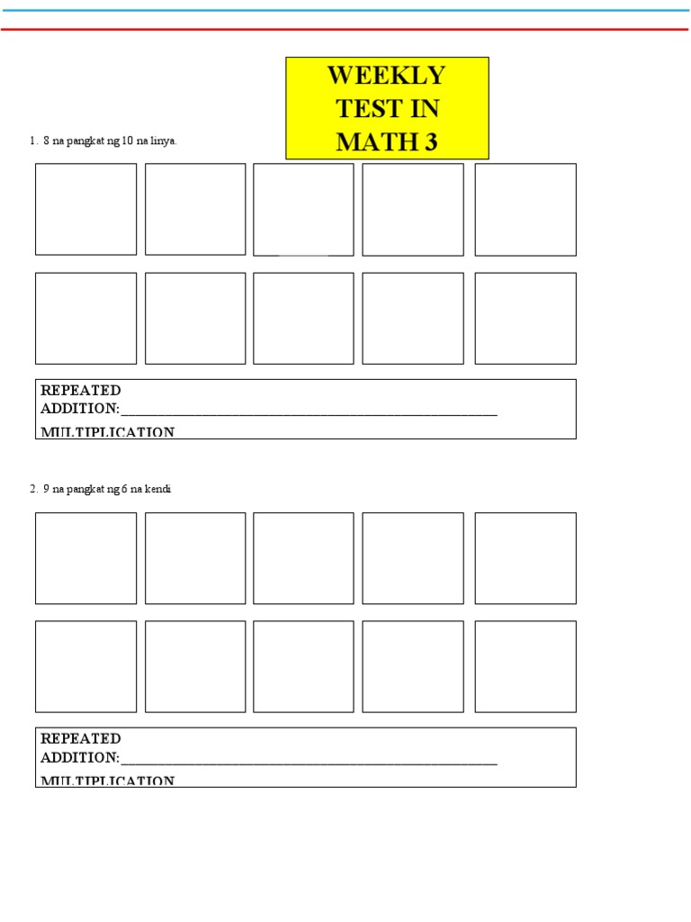 Math Worksheet Pdf