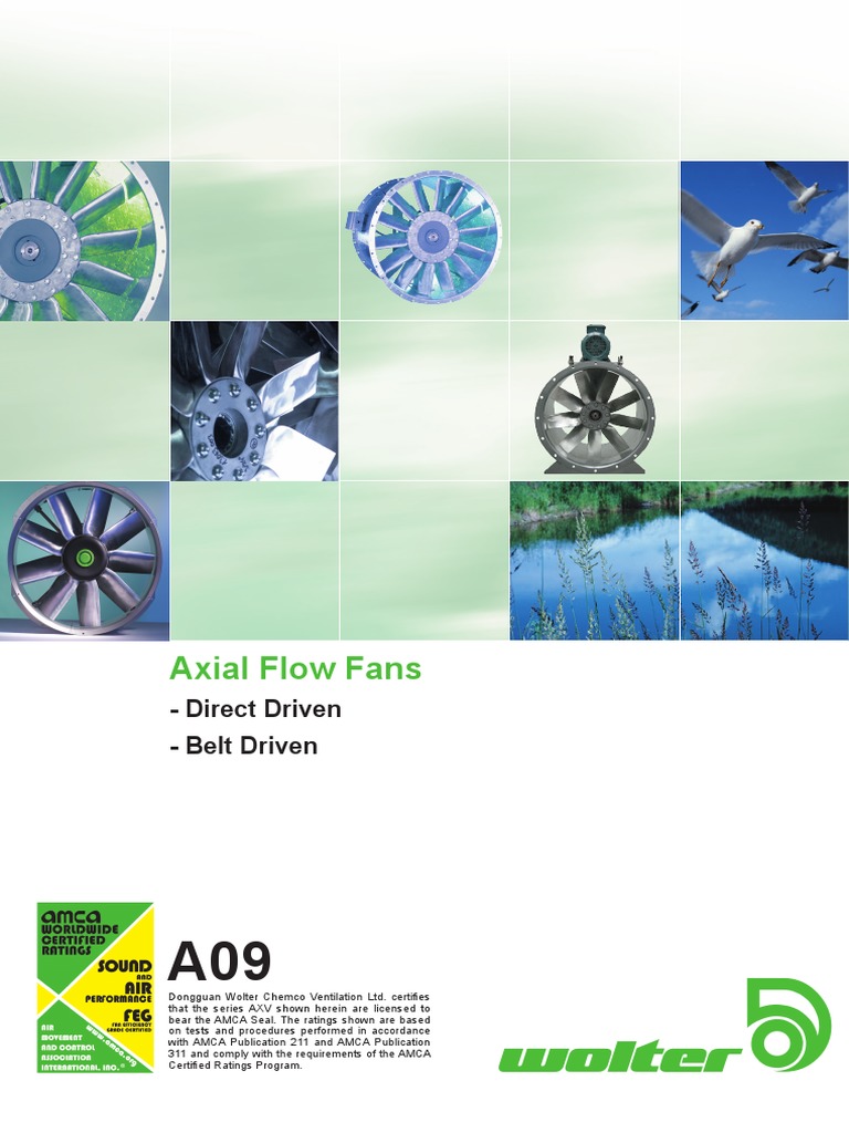 A09 Axial Flow Fans | PDF