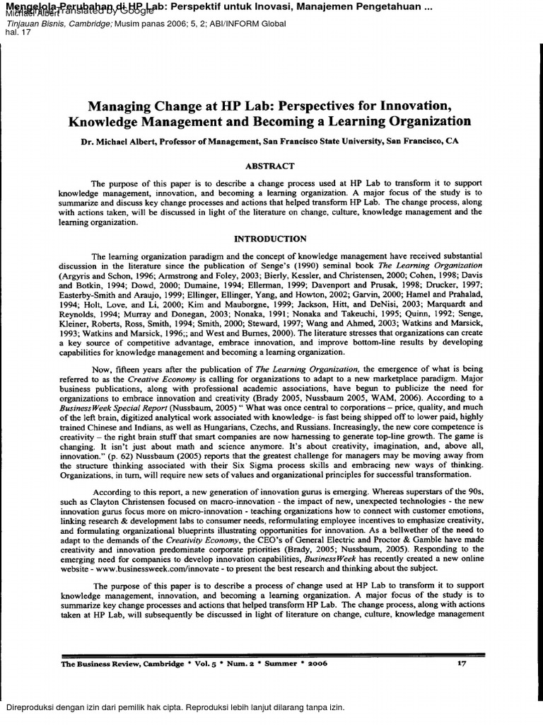 Inovasi dan Manajemen di HP Lab | PDF | Komputer